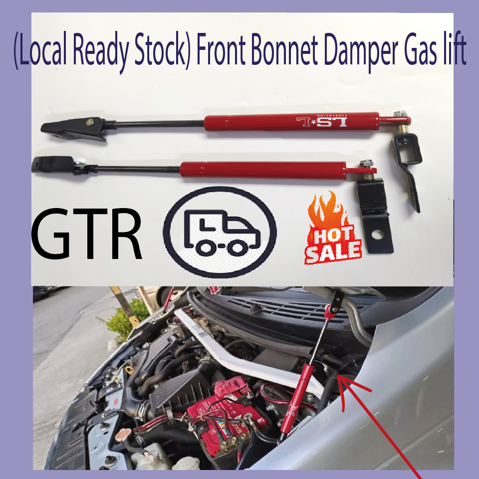 PROTON Front Bonnet Damper Gas lift For Waja / Gen2 / Persona | Shopee ...