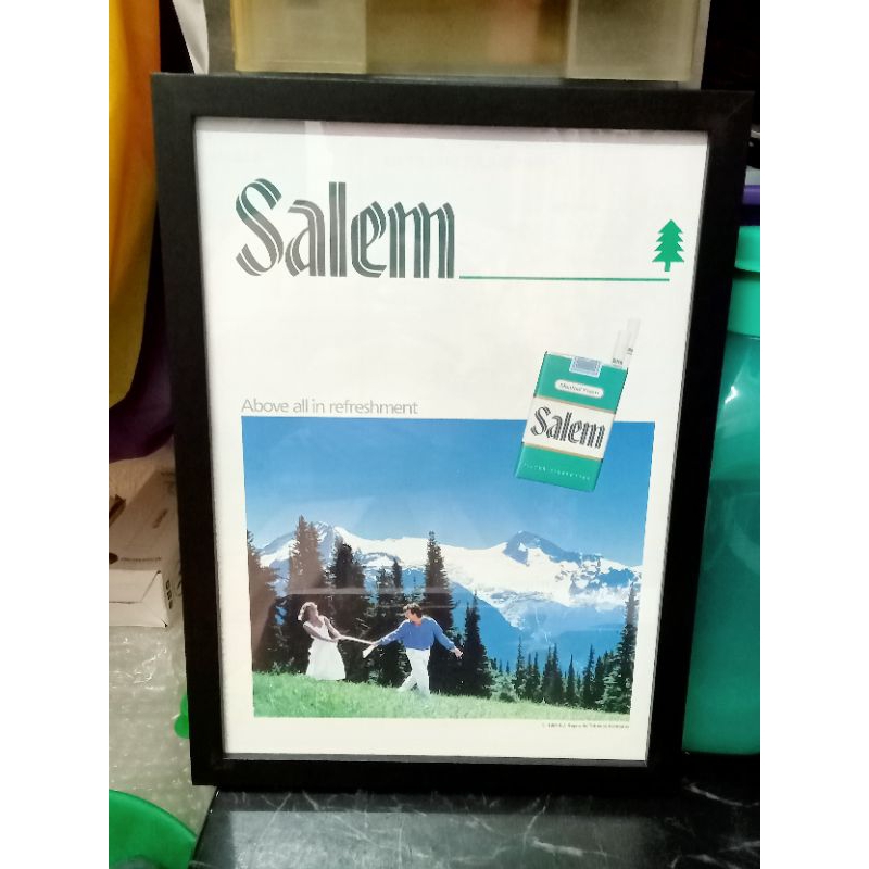 Poster Salem + Frame Kayu | Shopee Malaysia