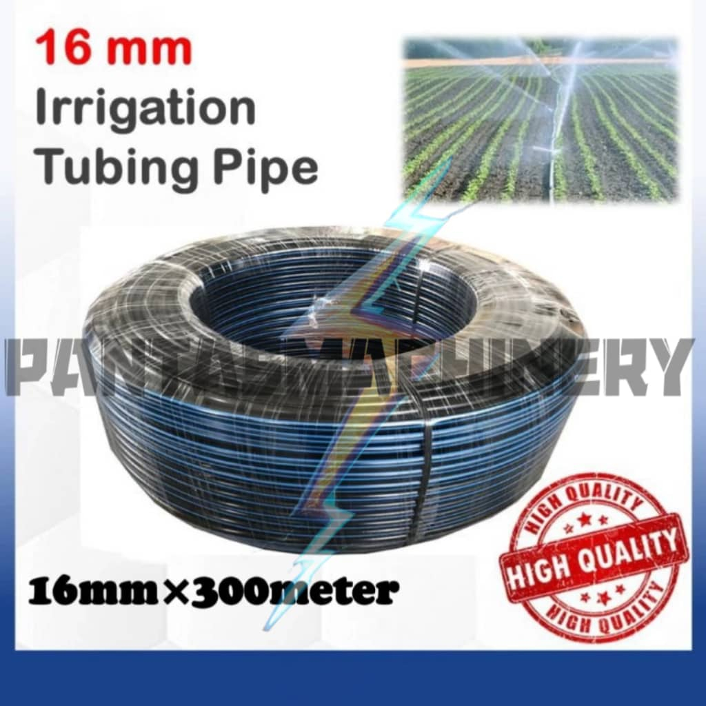 LDPE Irrigation Tubing Poly Pipe (16MM x 300M) ANITECH Agriculture ...