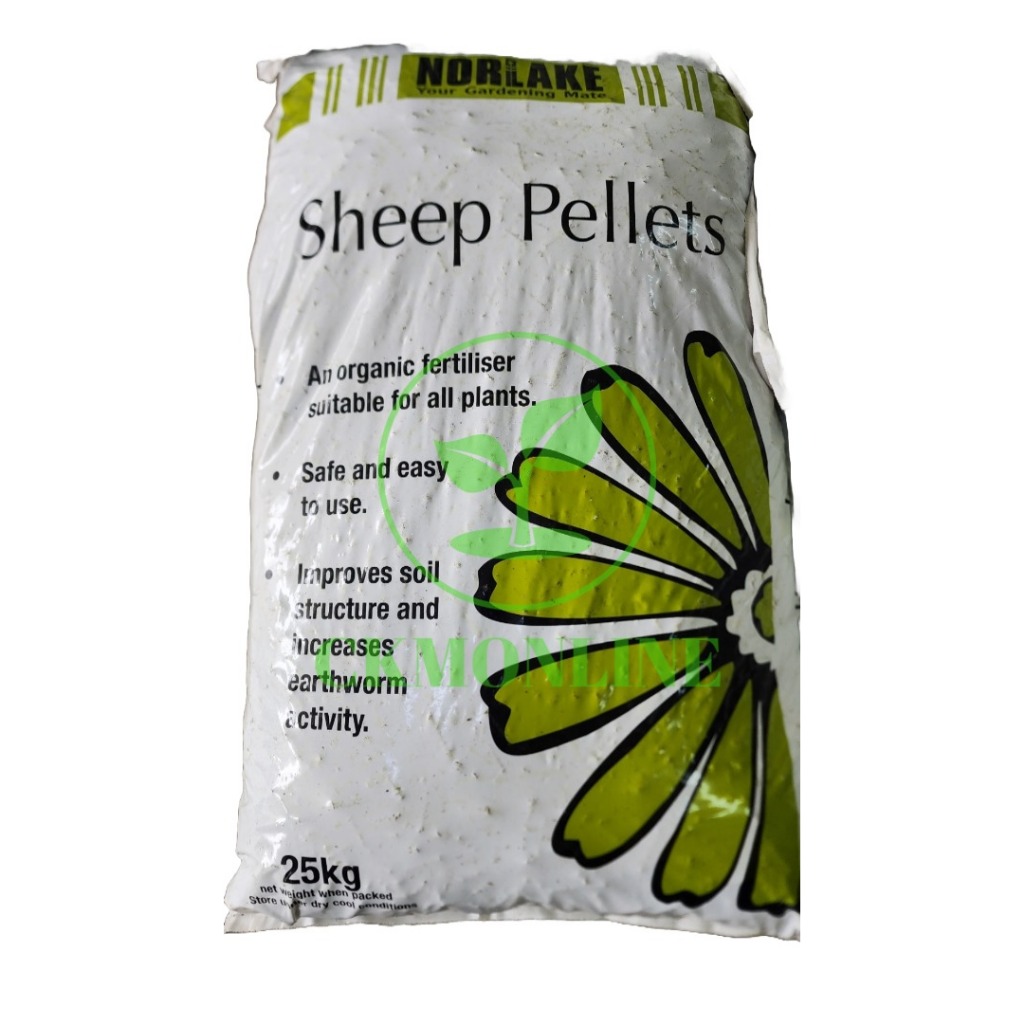 25KG NORLAKE Sheep Pellets Fertiliser 羊肥 (IMPORTED FROM NEW ZEALAND ...