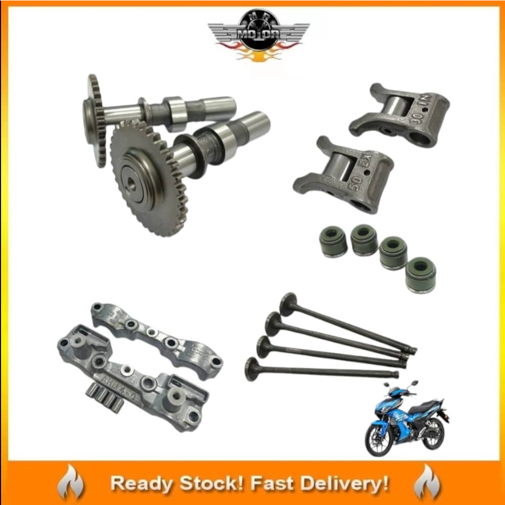 STD HEAD PARTS KIT HONDA RS150 V1 V2 RSX EX / IN VALVE SEAL SET ROCKER ...