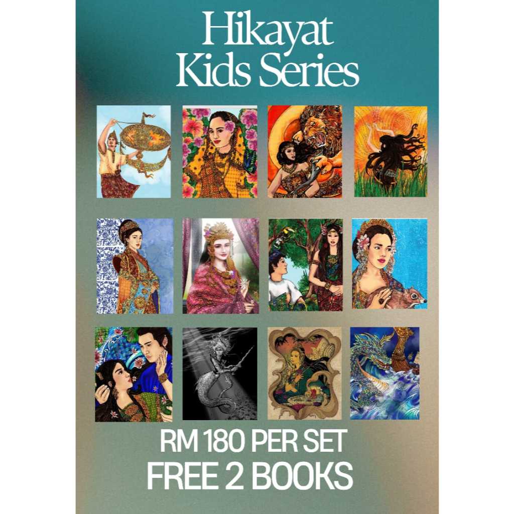 HIKAYAT KIDS SERIES SET OF 12 BOOK(BI) (NEW) by Ninot Aziz ...