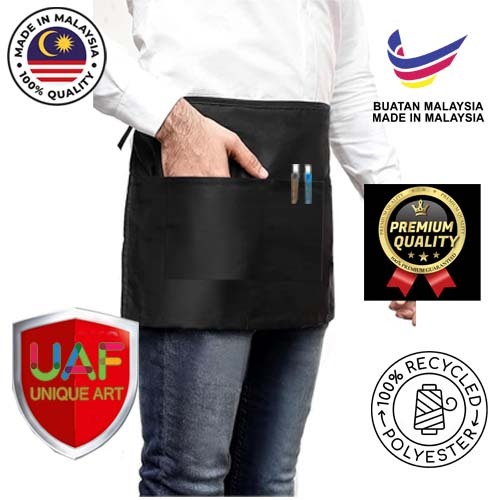 mini/Apron dapur/Celemek minyak/Poket Depan Chef Apron Memasak/Celemek ...