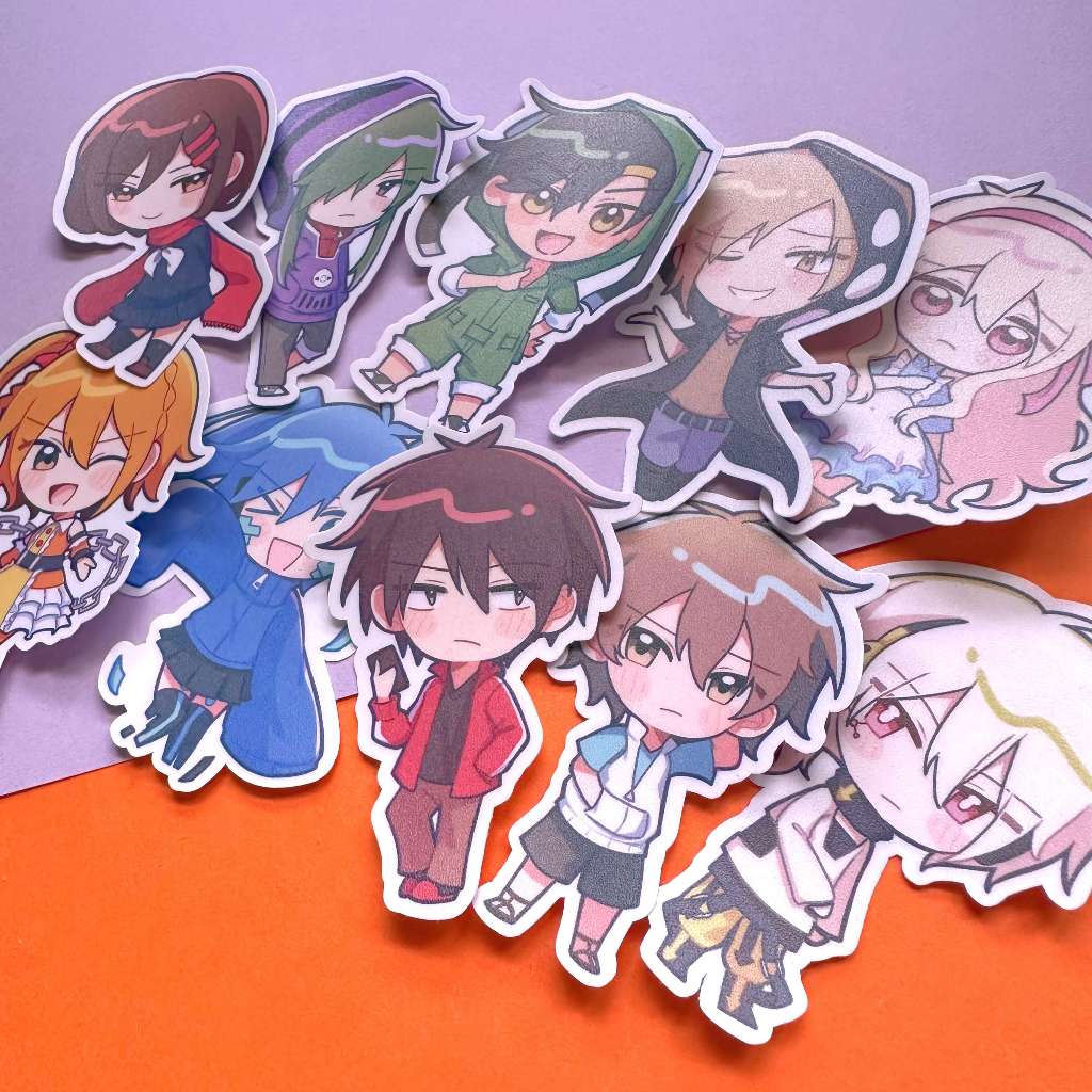 Kagerou Project Mekakucity Actors 7cm Diecut Stickers Ayano Kido Seto ...