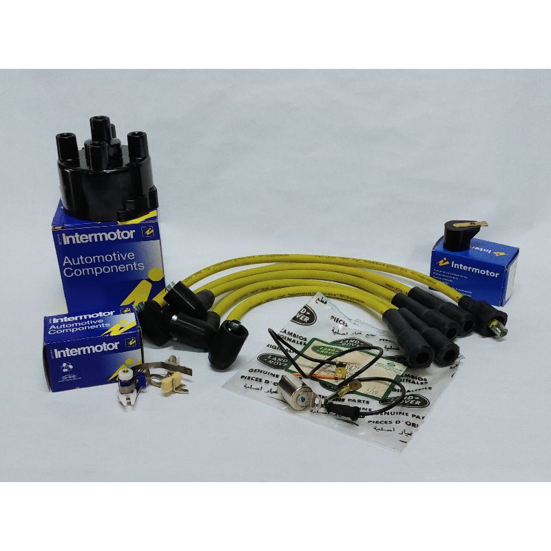 LAND ROVER DEFENDER 2.5 PETROL 17H IGNITION DISTRIBUTOR CAP ROTOR ...