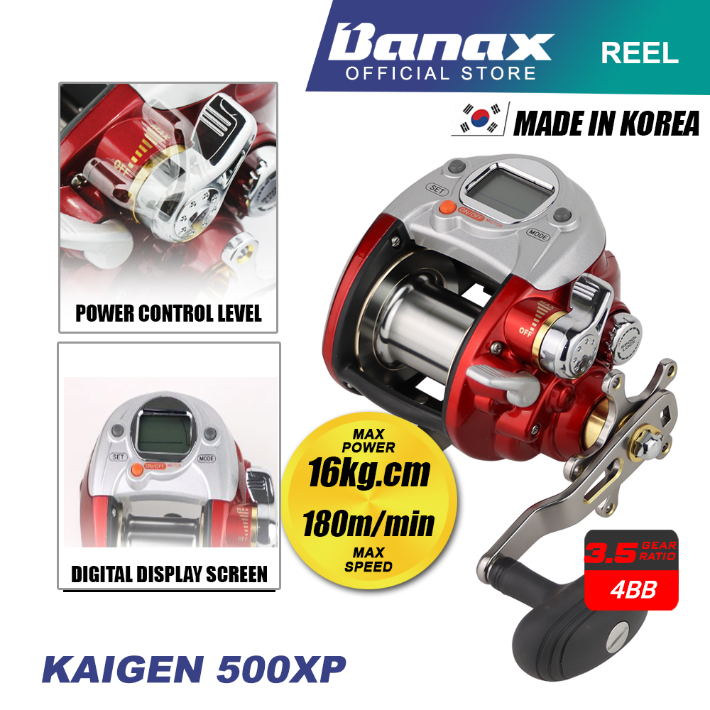 Banax Kaigen 500XP Korea Electric Reel Deep Sea Trolling Jigging Game ...