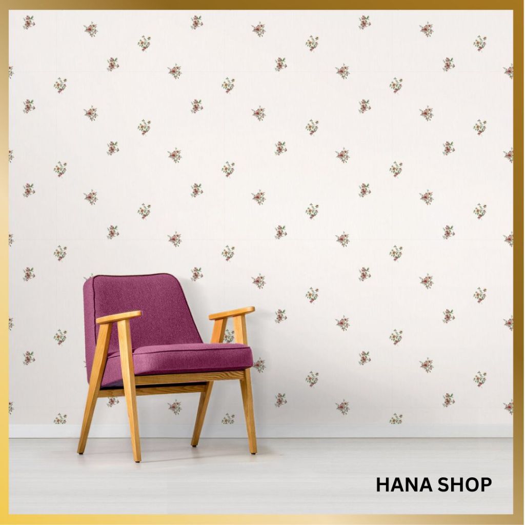 Wallpaper English Wallpaper Bunga Floral Wallpaper Bunga Kecil | Shopee ...