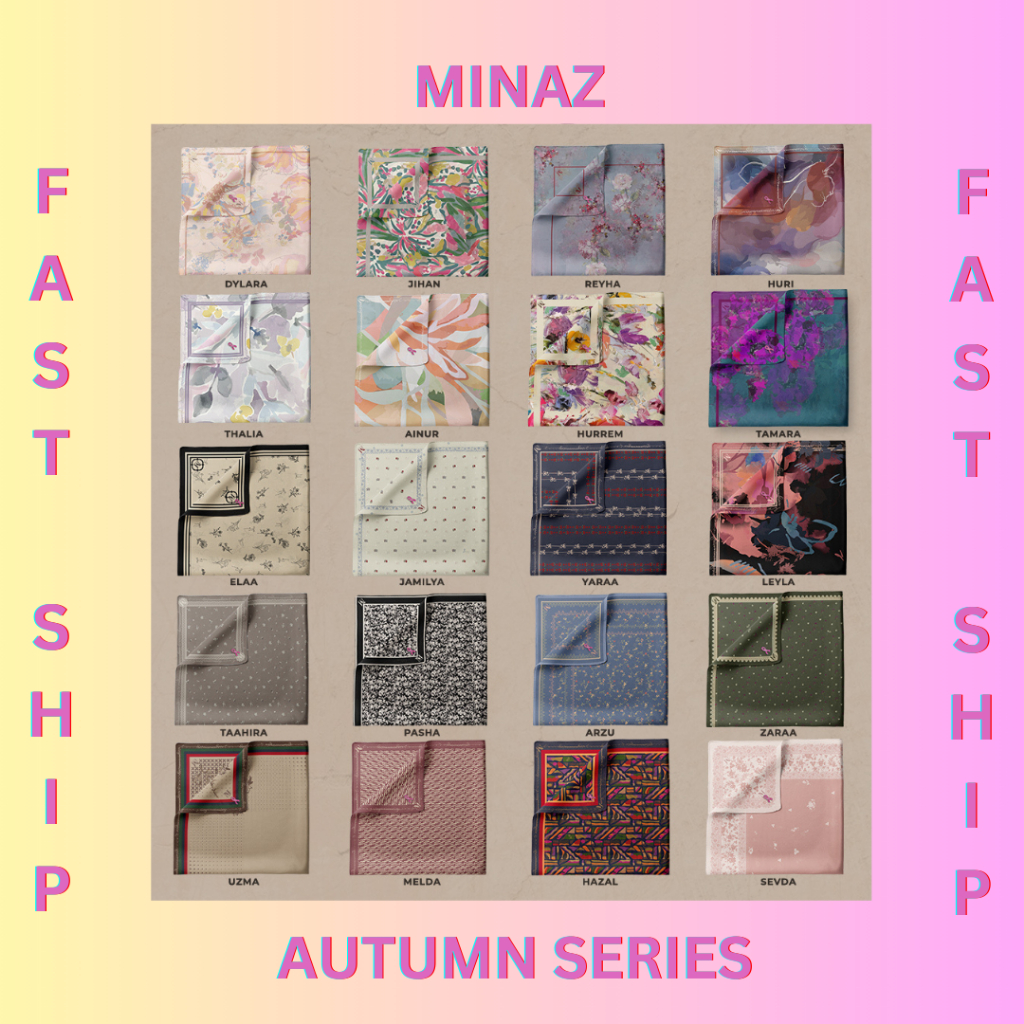 [NEW RELEASED] MINAZ HIJAB AUTUMN SERIES | Shopee Malaysia