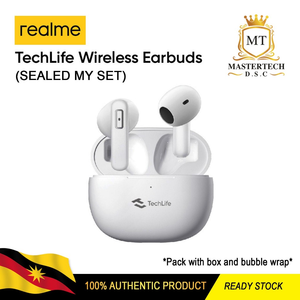 TechLife Wireless Earbuds (Sealed MY Set) 30 Hours Playback Time | AI ...