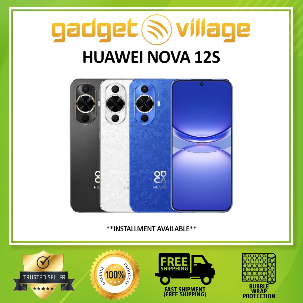 Huawei Nova 12s / 12se / 12i Smartphone 256gb/8gb - Official Huawei Malaysia Warranty | Shopee ...
