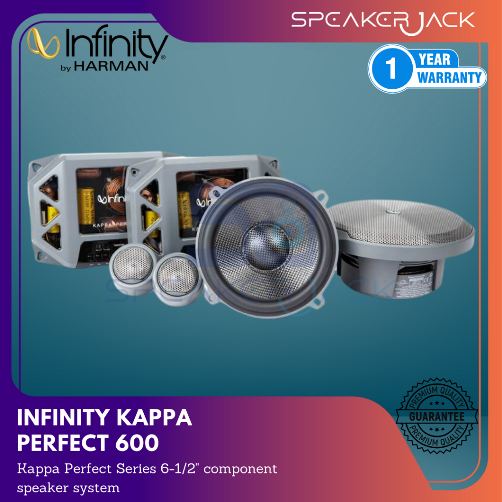 Infinity Kappa Perfect 600 Kappa Perfect Series 6-1/2" component ...
