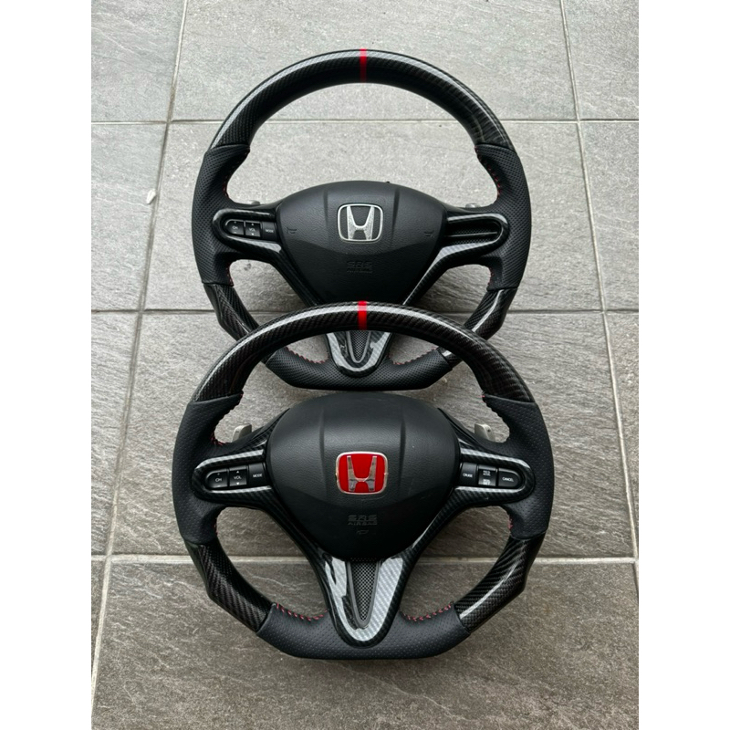 Honda Civic FD / Stream RN6 / Jazz GE / City GM2 Carbon Sport Steering ...