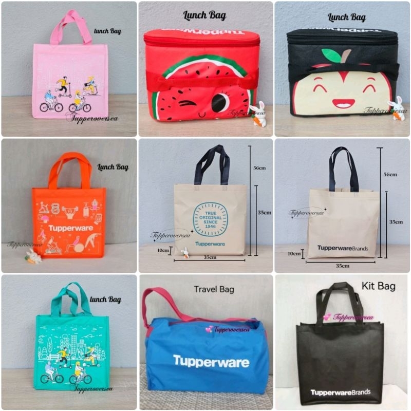 Tupperware Easy to carry Bag / Travel Bag / Foldable Recycle Bag ...
