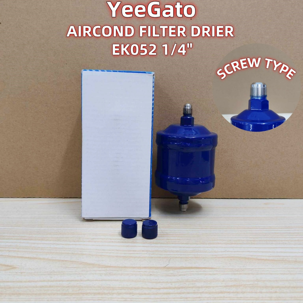 EK052 [1/4"] SCREW TYPE AIR-CONDITIONER FILTER DRIER (2hun) COPPER PIPE ...