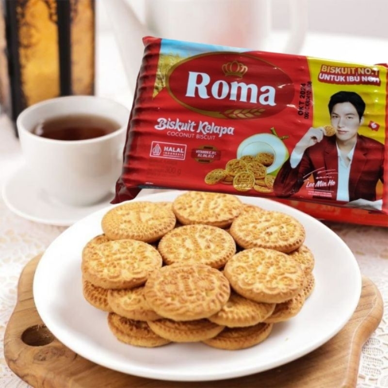 Roma Kelapa 300gr/Snack/Camilan/Biscuit/Makanan Ringan/Biskuit | Shopee ...