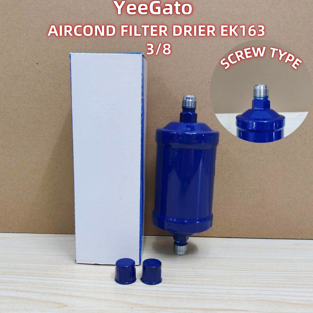EK163 [3/8"] SCREW TYPE AIR-CONDITIONER FILTER DRIER (3hun) COPPER PIPE ...