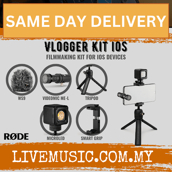 Rode Vlogger Kit iOS Filmmaking Kit for iOS Devices ( VloggerKit iOS ...