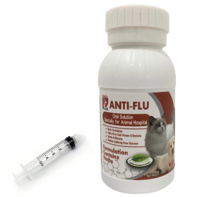 Medic Plus Anti Flu for Cat & Dog 100ml Ubat Selsema Kucing Jenis ...