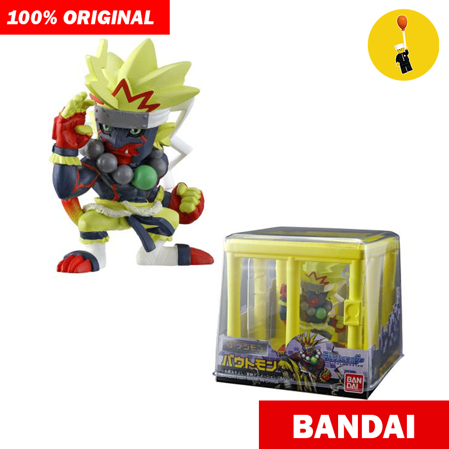 BANDAI Digimon Adventure Mini Figure Cage - Boutmon (Condition as photo ...