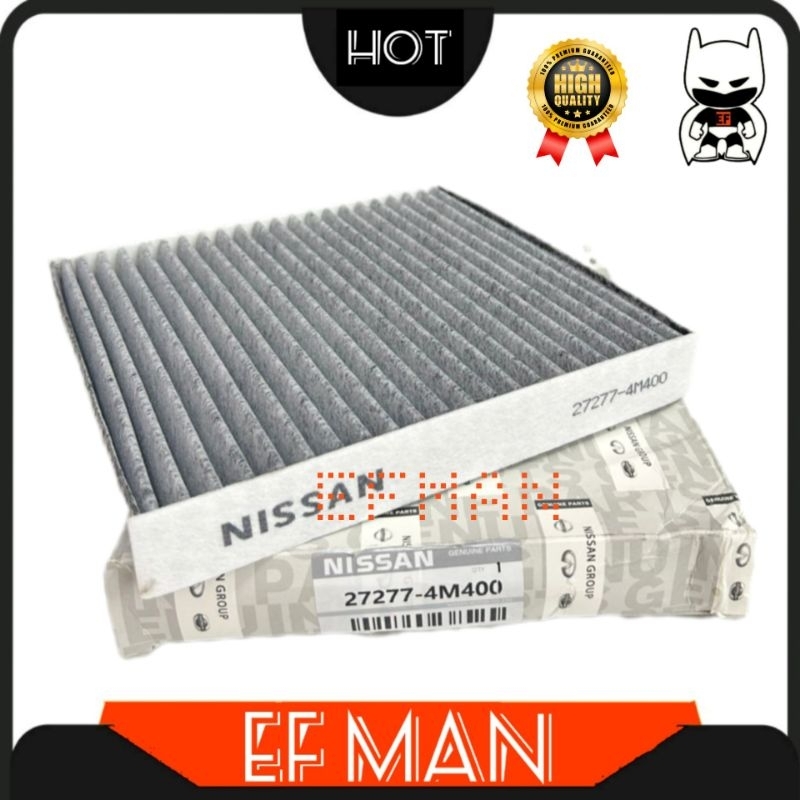 NISSAN CABIN AIR FILTER CARBON XTRAIL T30 SENTRA N16 NP300 LANCER ASX ...