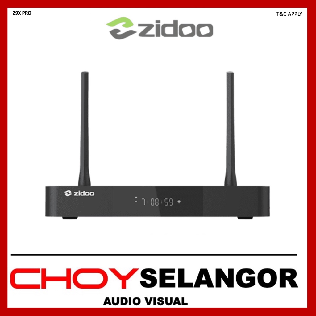 Zidoo Z9X Pro 4K UHD Android Media Player | Shopee Malaysia