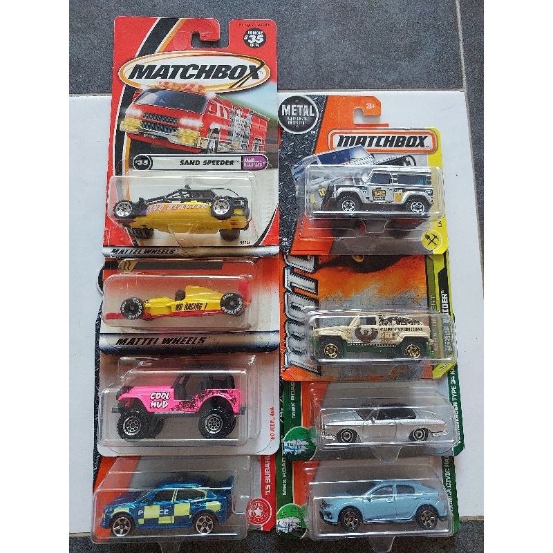 Matchbox Jeep Pink Honda Civic Land Rover 90 SC Ridge Raider Karmann ...