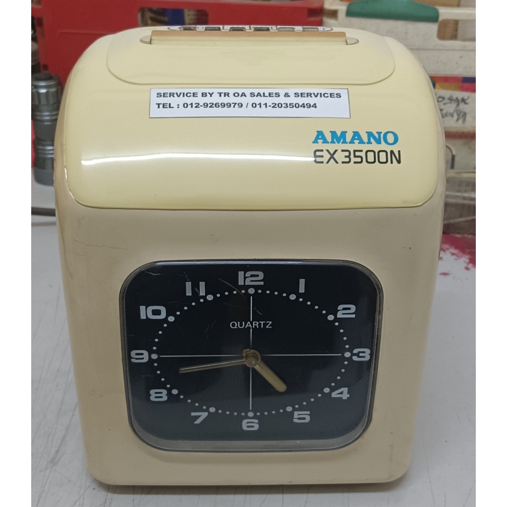 AMANO TIME RECORDER EX-3500N / EX-6000N (NEW / OLD) | Shopee Malaysia