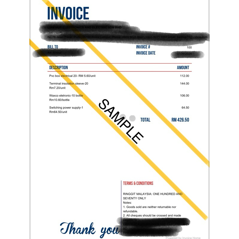 RESIT BAJU UNIFORM, RESIT CLAIM UNIFORM ANGGOTA | Shopee Malaysia
