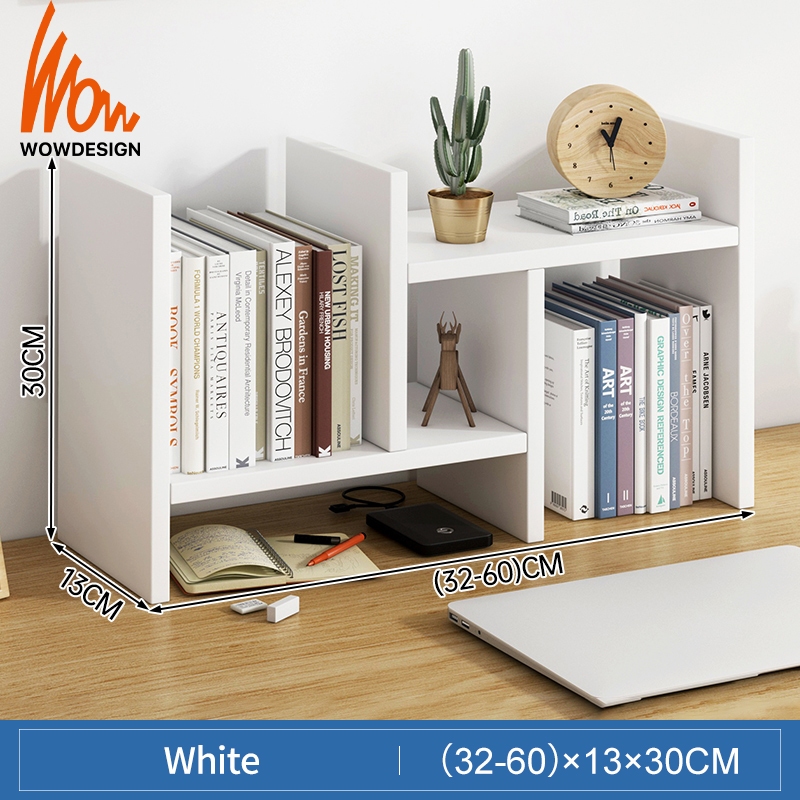 Bookshelf Desktop Book Rack Rak Buku Pokok Desk Organizer Book ...