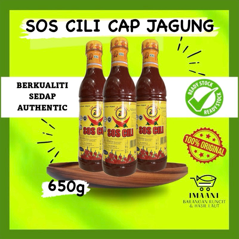 SOS CILI CAP JAGUNG 650G | SOS CAP JAGUNG VIRAL PILIHAN RAMAI | Shopee ...