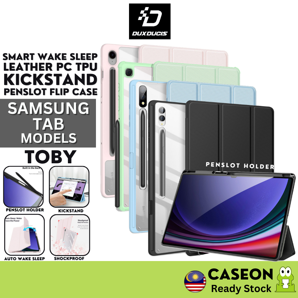 DUX DUCIS TOBY Sarung Tablet untuk Samsung Galaxy Tab S10 S9 S8 Ultra ...