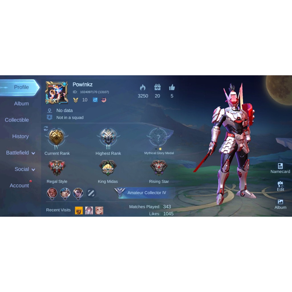 Mobile Legends ID (Grandmaster) | Shopee Malaysia