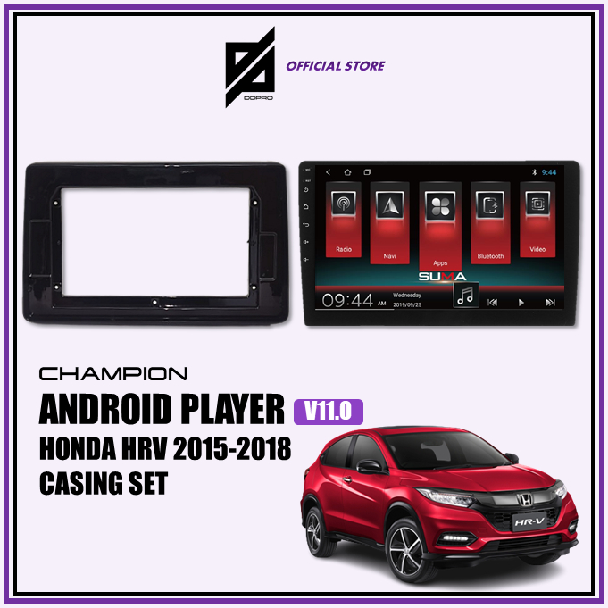 Honda HRV 15-18 SUMA 10" Inch Player + Casing (Set) Mirrorlink Android ...