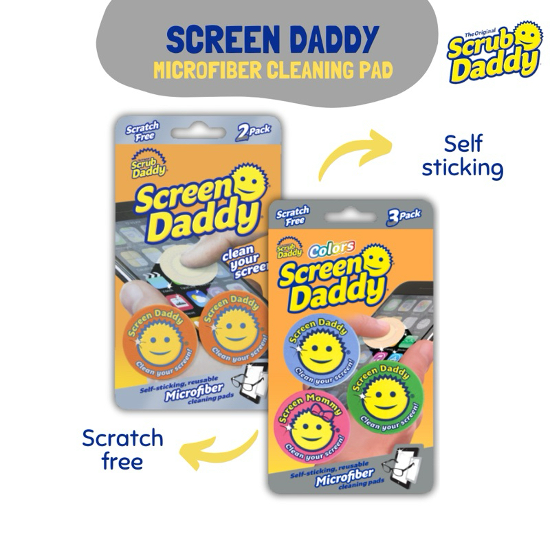[Scrub Daddy MY] Screen Daddy Microfiber Screen Cleaner Wipe by Scrub ...