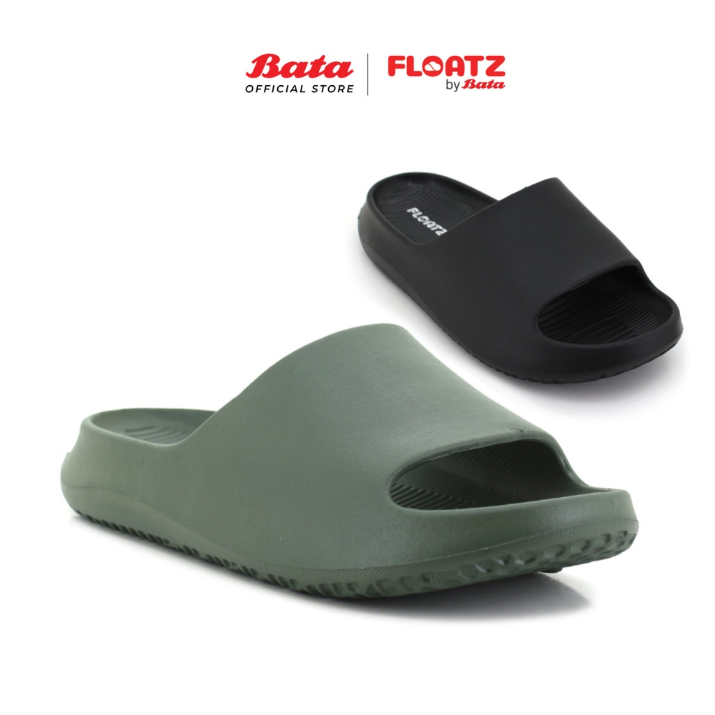 Bata Floatz Terrance Men Olive /Black Sandal & Flip Flops 8107060/ ...