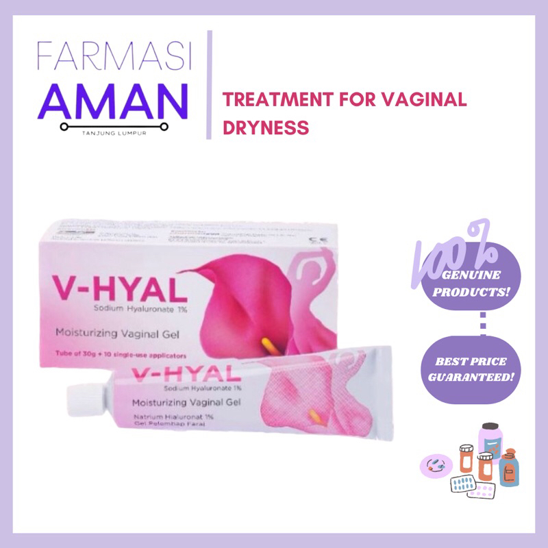 V-Hyal Moisturizing Vaginal Gel 30g (Gel Pelembap Faraj) | Shopee Malaysia