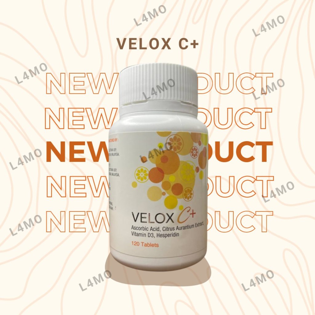 New! Elken Velox C+ ( 45/120 Tablets) QR CODE REMOVED | Shopee Malaysia