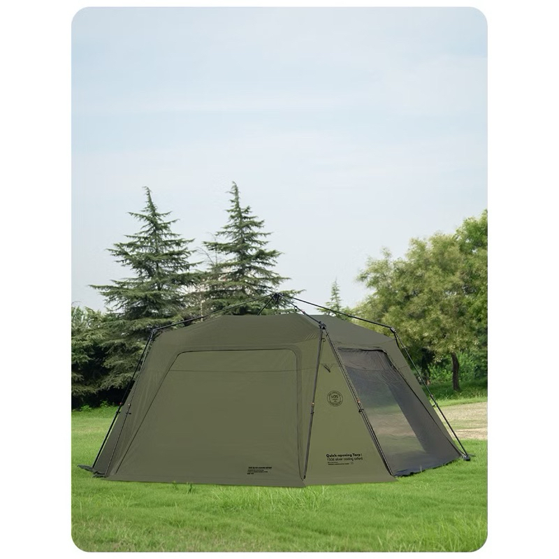 Shinetrip A502 Dome Auto Dome Tent Large Tactical Canopy Living Hall ...