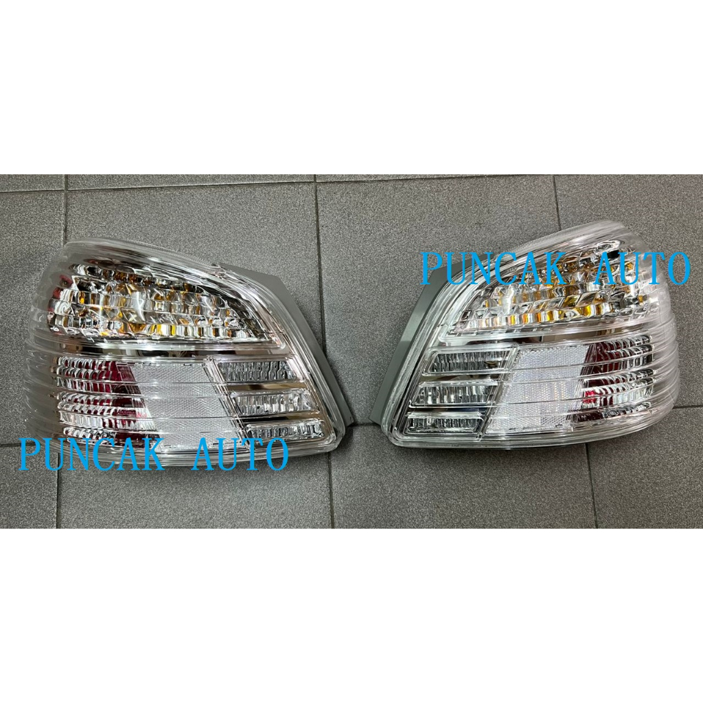 TOYOTA VIOS DUGONG NCP93 2007 - 2012 ALBINO TAIL LAMP REAR LIGHT LAMPU ...