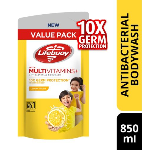 Lifebuoy Shower Gel body wash refill pack 850ml (new/ old packing ...