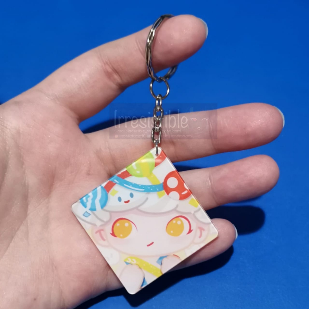 Dimoo Popmart Acrylic 4cm Cartoon DIY Handmade Keychains and Paperclips ...