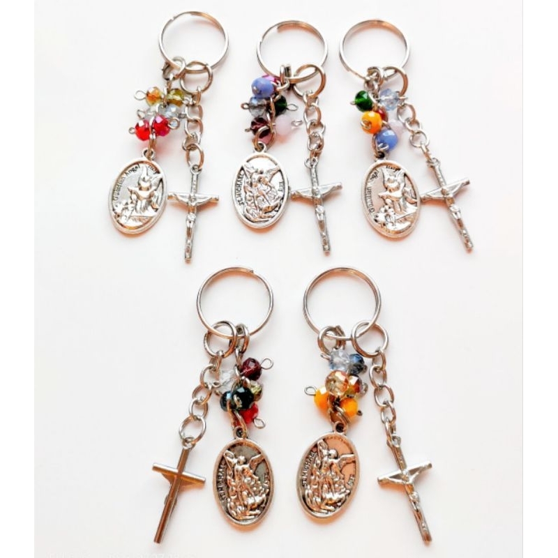 𝗖𝗿𝗼𝘀𝘀 𝗖𝗿𝘂𝗰𝗶𝗳𝗶𝘅 𝘄𝗶𝘁𝗵 𝗦𝘁 𝗠𝗶𝗰𝗵𝗮𝗲𝗹 𝗞𝗲𝘆𝗰𝗵𝗮𝗶𝗻 | Shopee Malaysia