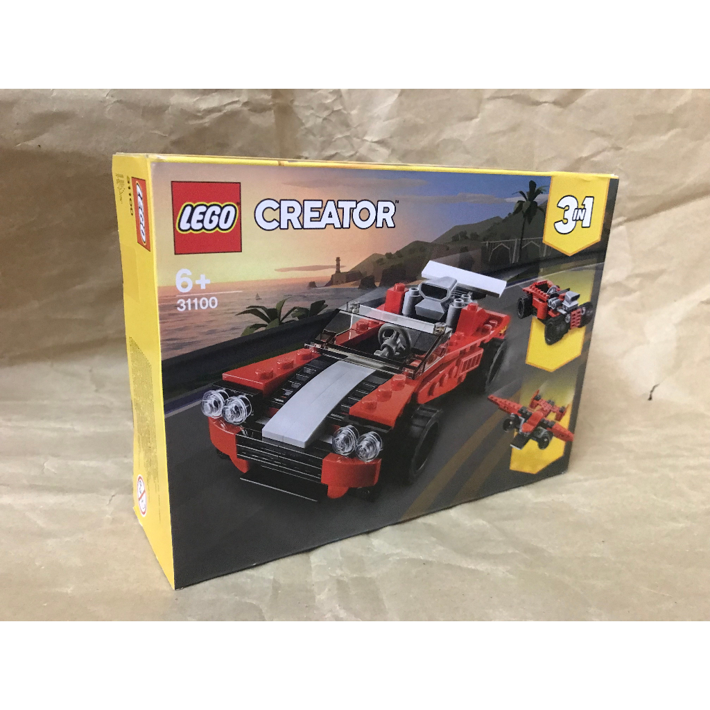 LEGO 31100 Creator 3 in 1 Sports Car (Condition as photo show) | Shopee ...