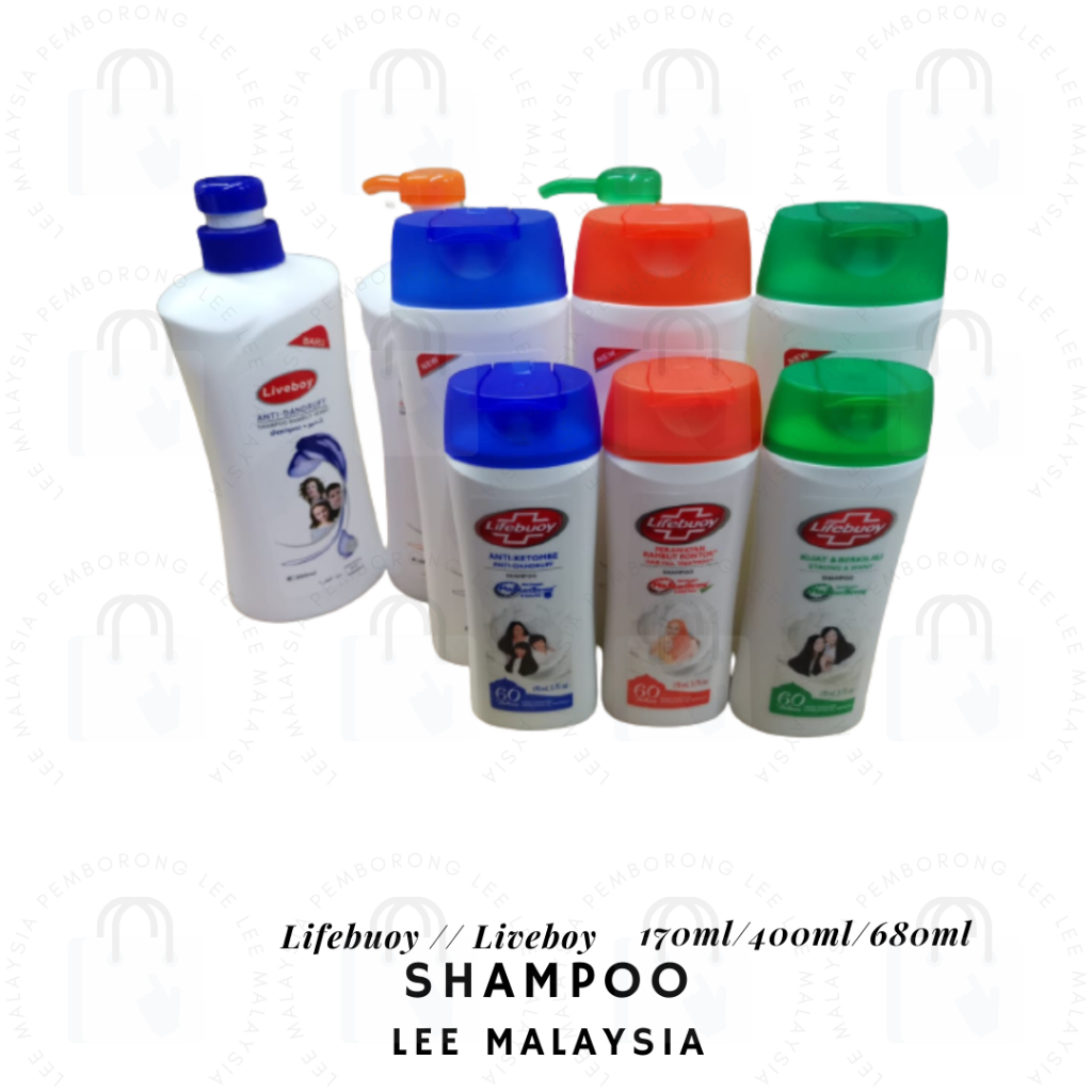 Lifebuoy Liveboy Shampoo 170ml/400ml/680ml | Shopee Malaysia
