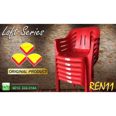 3V NY701 Grad A Plastic Arm Chair ,Dining Chair ,kerusi makan , Cafe ...