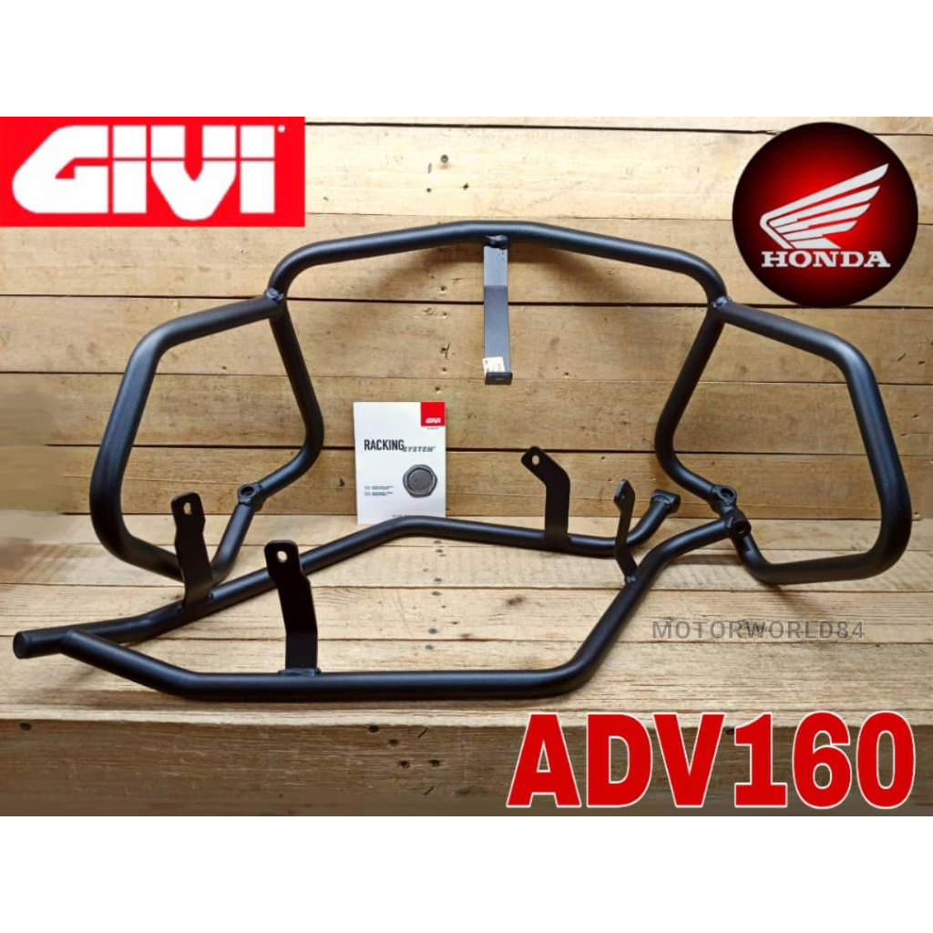 GIVI Engine Guard Honda ADV160 FULL SET Enjin Protector Slider Scooter ...
