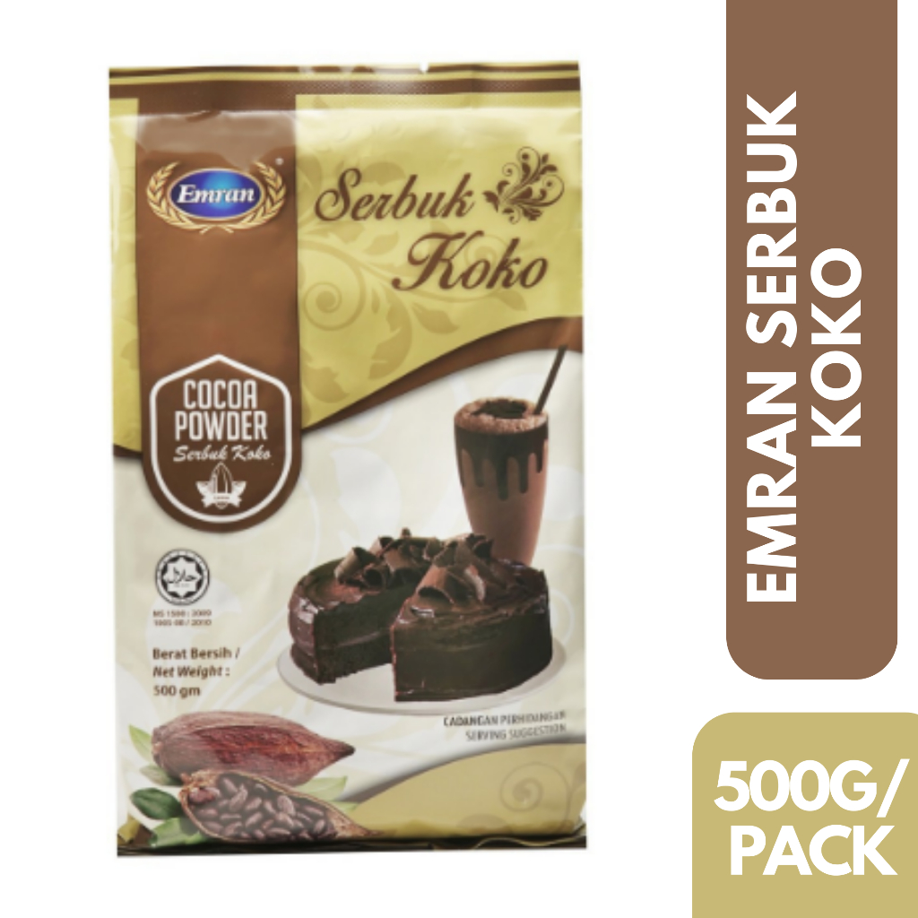 [𝑺𝑯𝑰𝑷 24𝑯𝑶𝑼𝑹𝑺] EMRAN SERBUK KOKO 500G | Shopee Malaysia