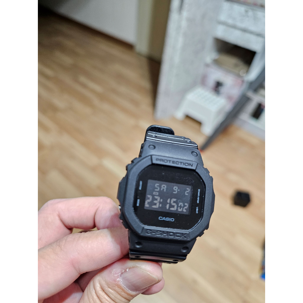 JDM - Slightly Used Japan Set Casio G-Shock DW-5600BB-1JF Module 3229 ...