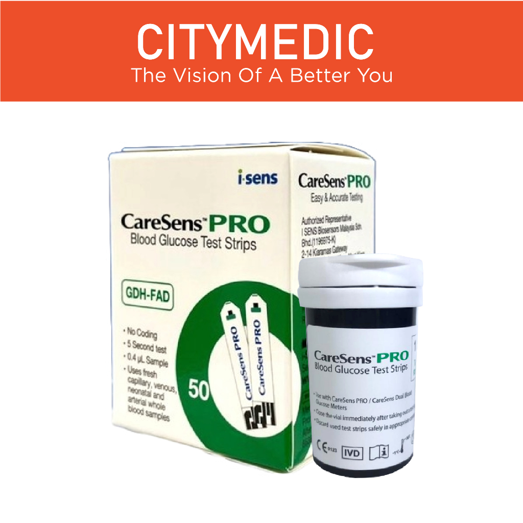 CareSens Pro Strips (50s) | Shopee Malaysia