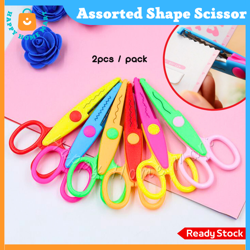 Kids/Children Safety Cutting/Children Art Scissors/Creative Lace Wave ...